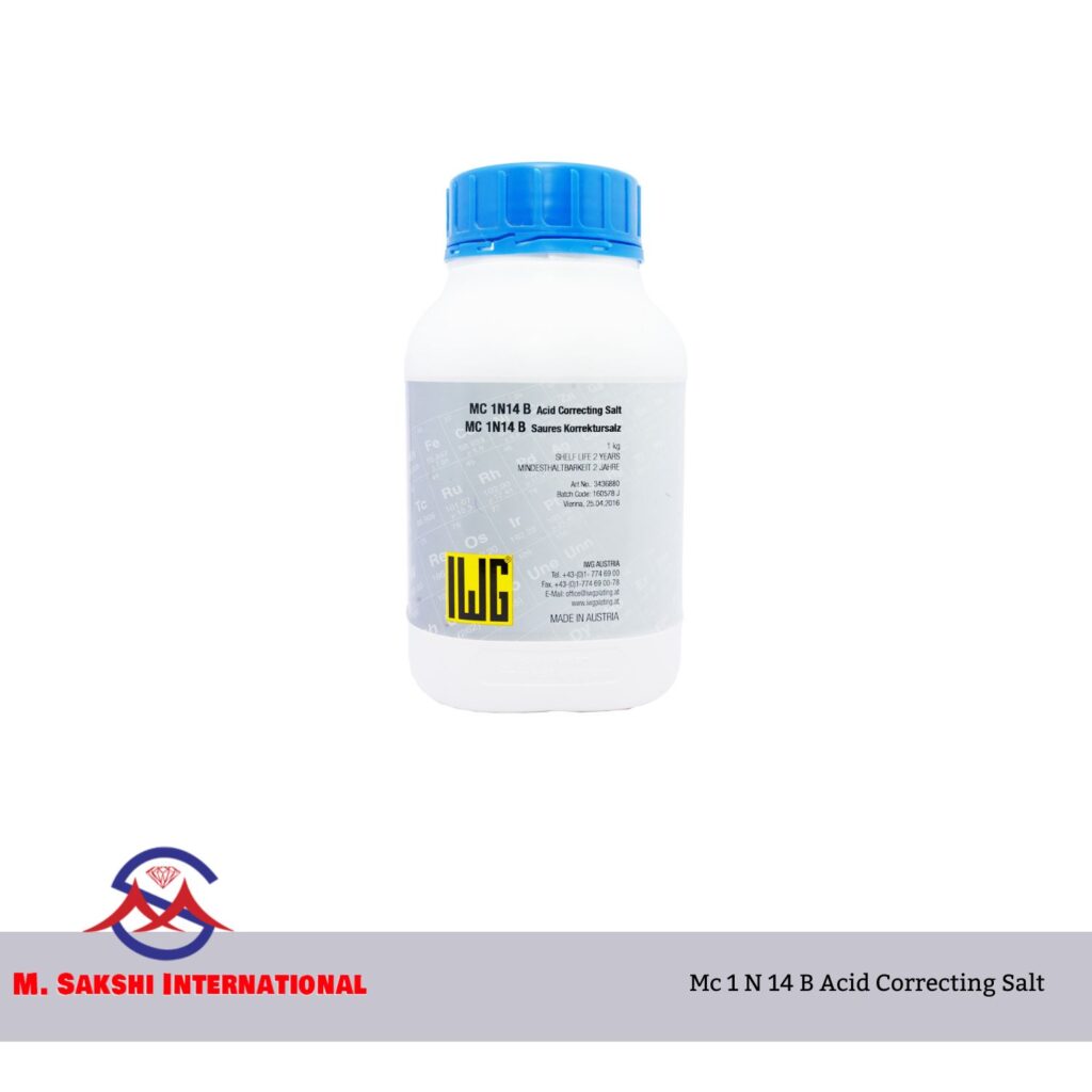 GP0002 – Mc 1 N 14 B Acid Correcting Salt – M. Sakshi International