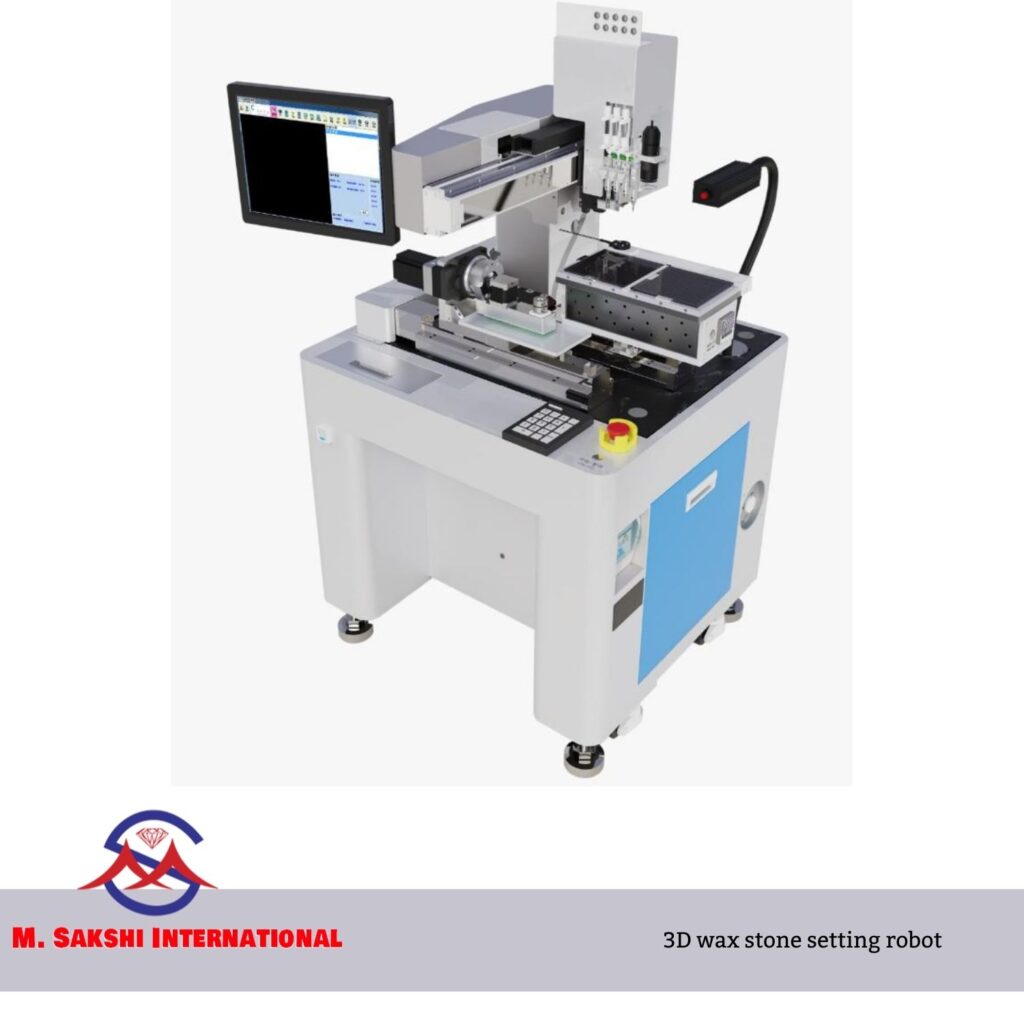 3D wax stone setting robot – M. Sakshi International